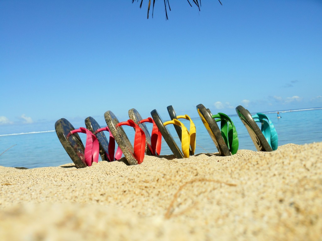 Tiaiti, les petites savates de Tarai Design - Moving Tahiti